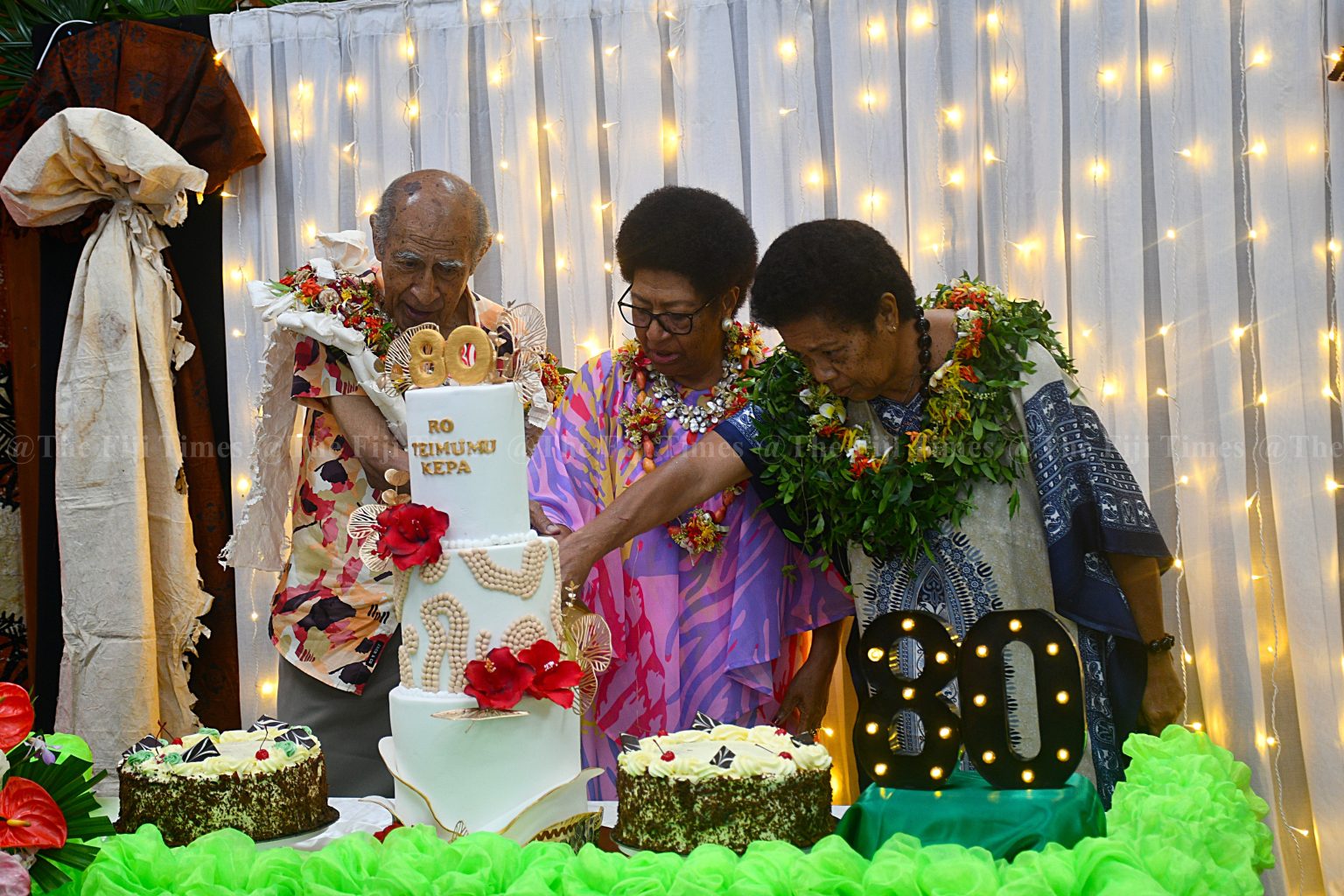 Rewa paramount chief celebrates 80 years - The Fiji Times