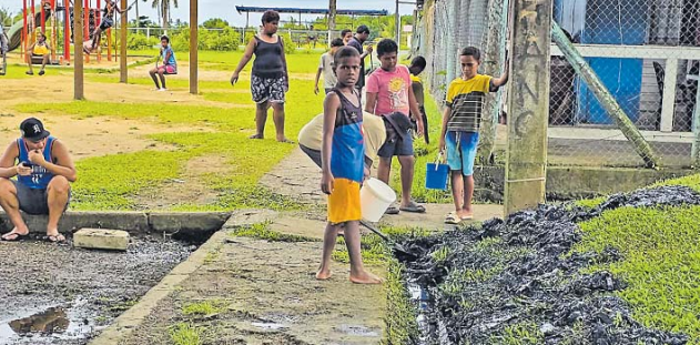 Residents clean up their streets - The Fiji Times