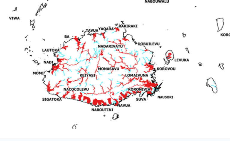 Flood warning in force for several river catchments - The Fiji Times