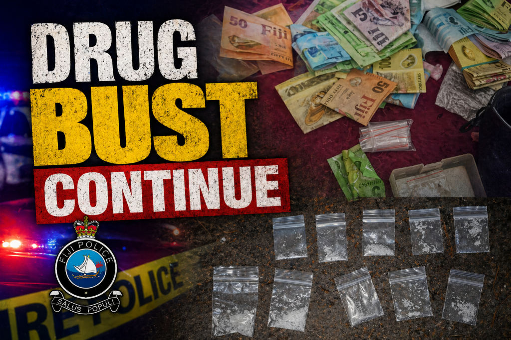 Drug busts net cash, suspected drugs in Suva operations - The Fiji Times