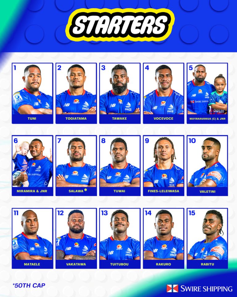 Salawa eyes 50th cap | Big night ahead as Drua prepare for Western ...