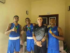 Trio win gold in Samoa - The Fiji Times