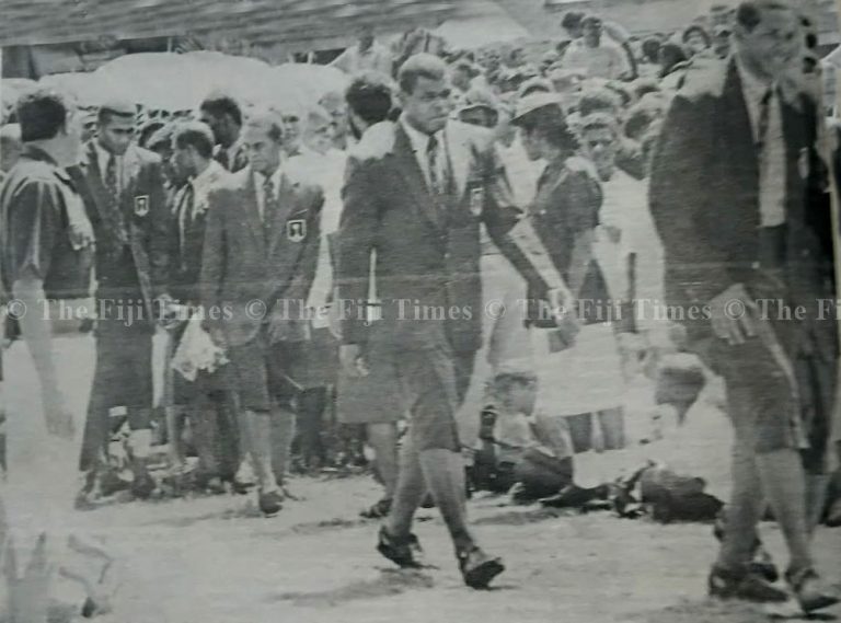 Back In History | 7s team remembers victims - The Fiji Times
