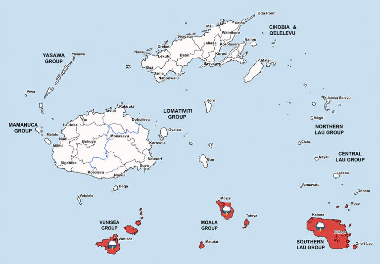 Heavy rain warning lifted for most of Fiji - The Fiji Times